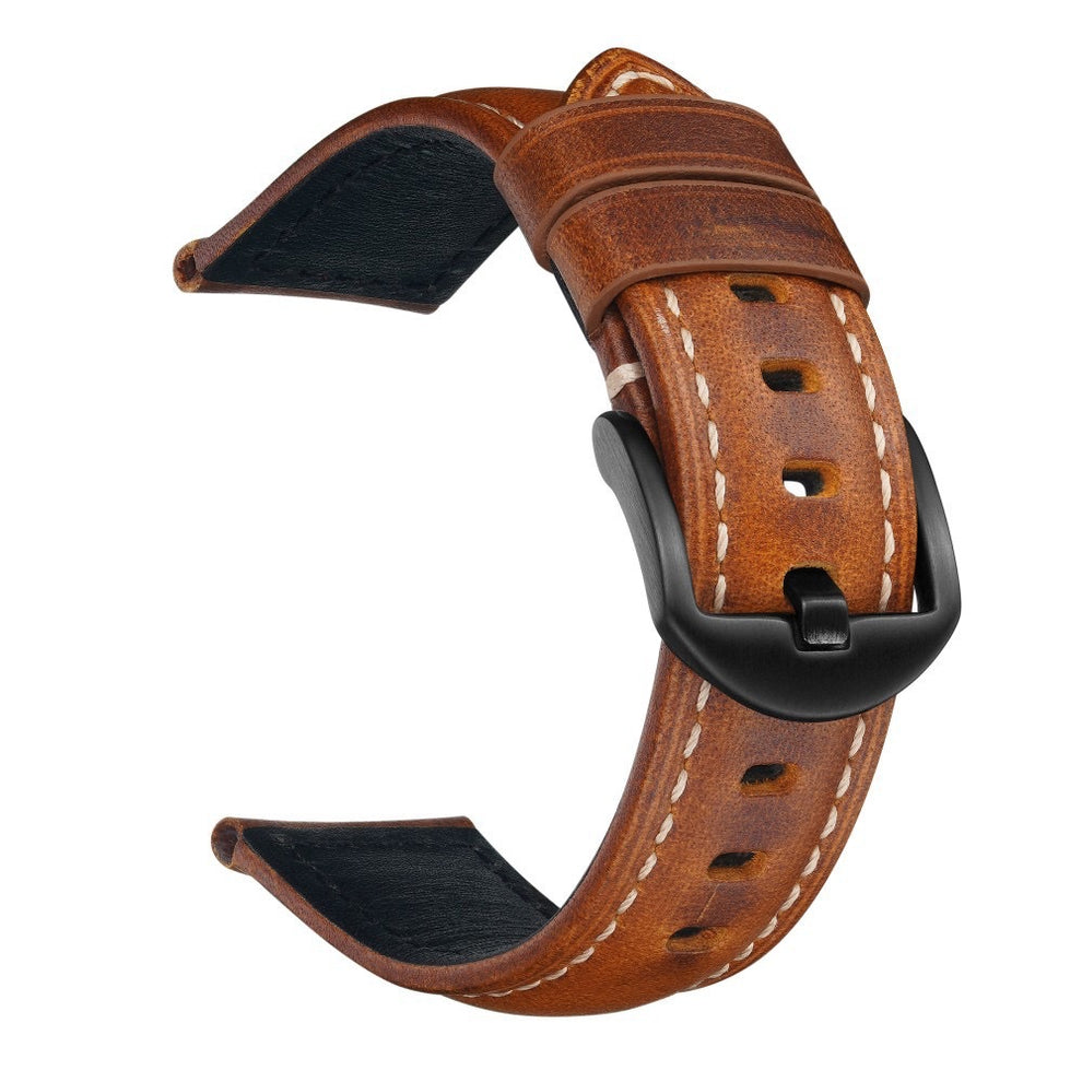 Nappa Leather Watch Band For Garmin Venu 3/Venu 2/Forerunner245/255s/2 ...