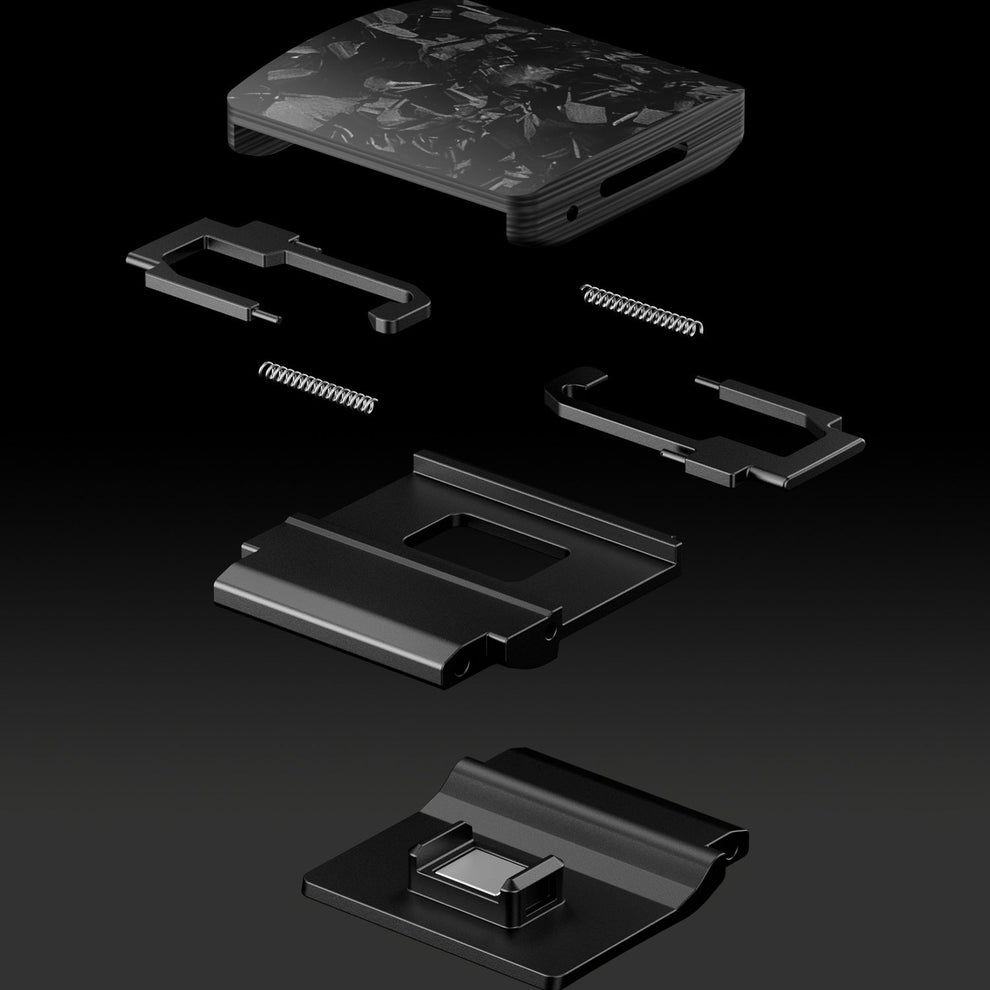 Carbon + FKM Band For Apple Watch – Baool