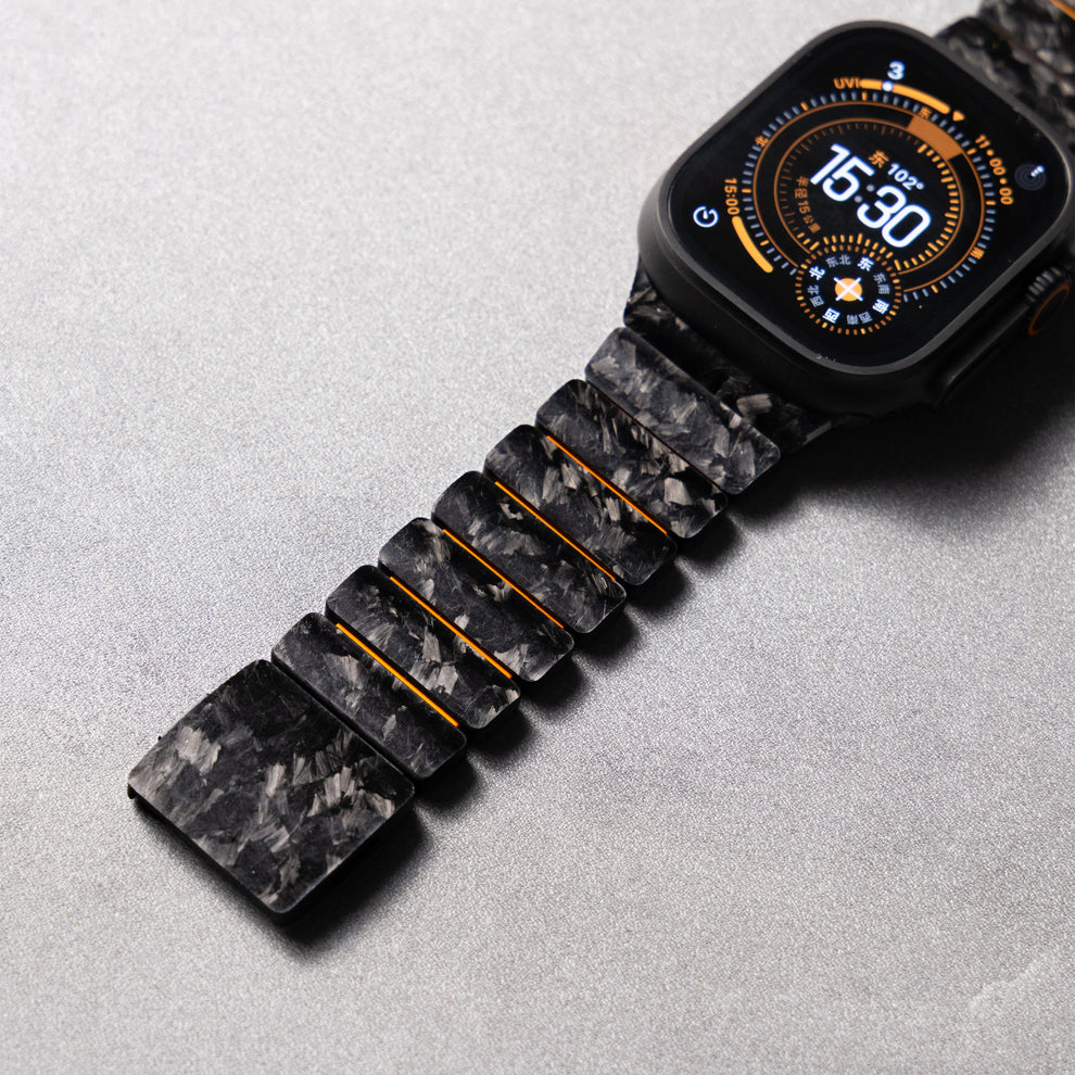 Carbon + FKM Band For Apple Watch – Baool